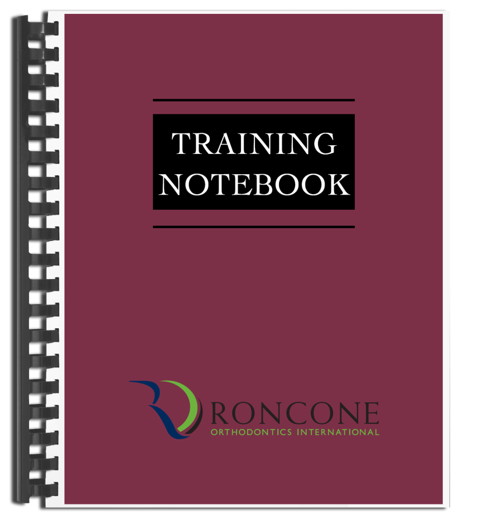 TRAINING Notebook « Roncone Orthodontics International